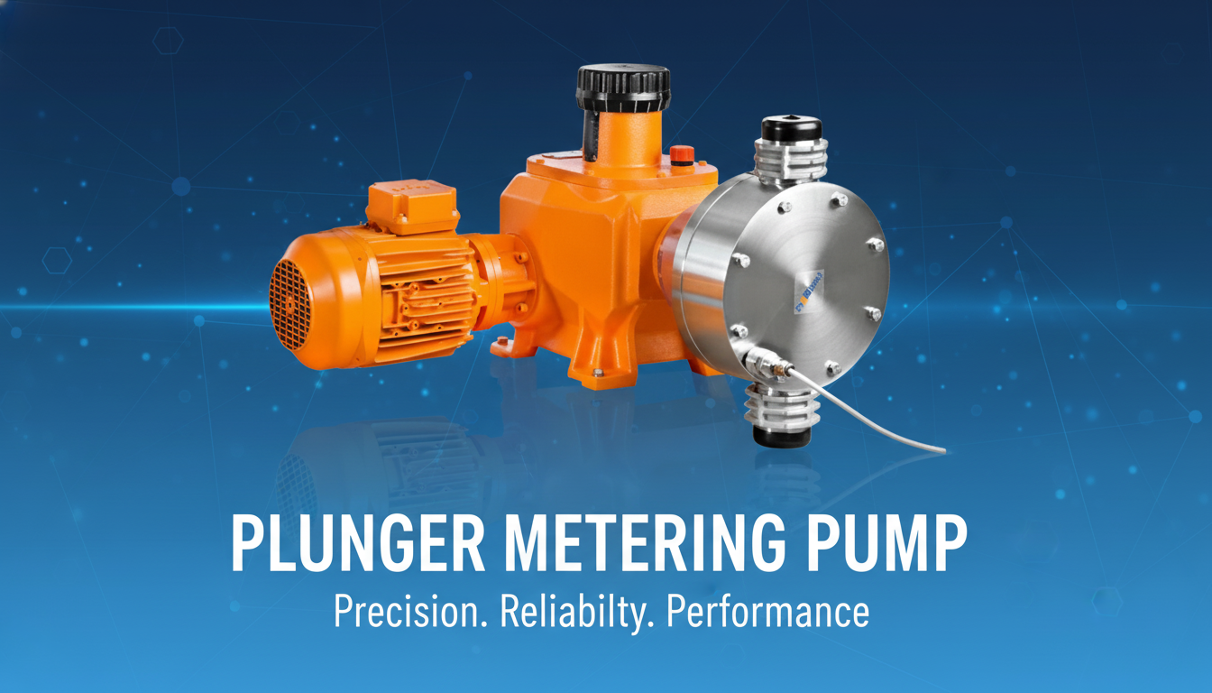 Plunger Metering Pump - Dosing Pump for Chemicals